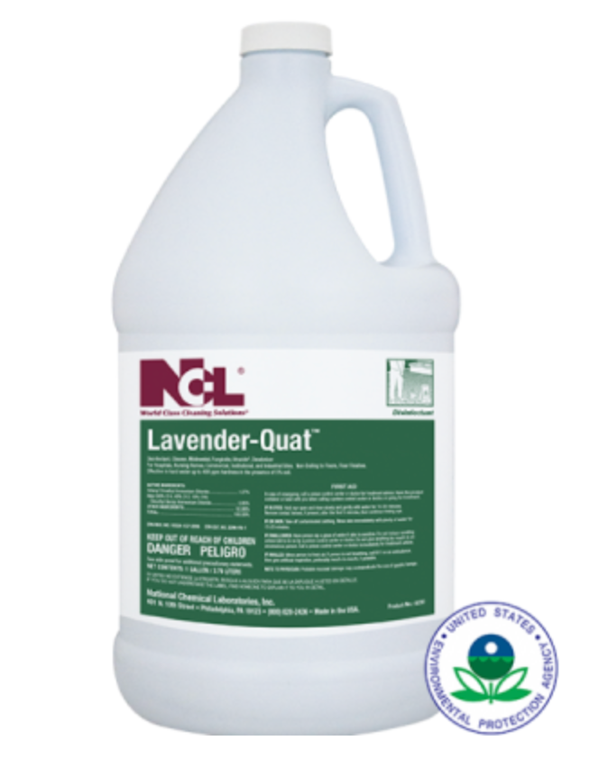 One Step Disinfectant Germicidal Detergent & Deodorant - Lavender Quat